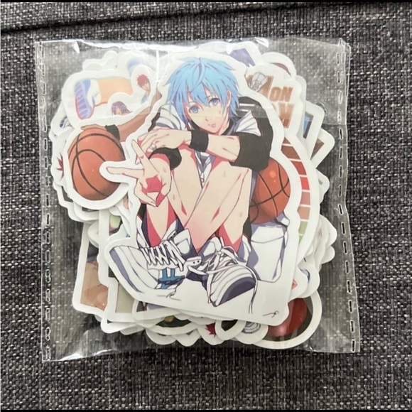No Brand | Accessories | Kuroko Basketball Sticker Set 5 Pcs Japanese ...